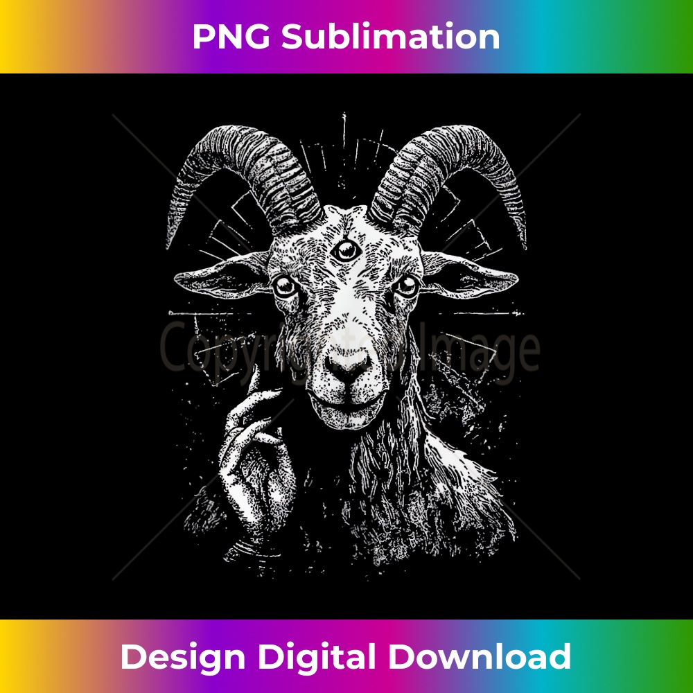 Satanic Goat With 3rd Eye And Sacred Blessing Hand Gesture 1 | Inspire ...