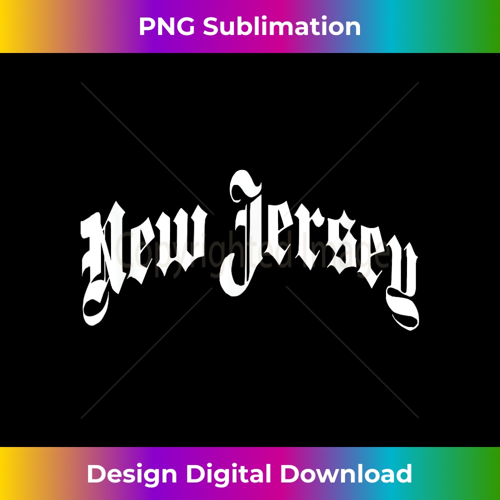 New Jersey - NJ - Gothic Old School Design - Classic | Inspire Uplift