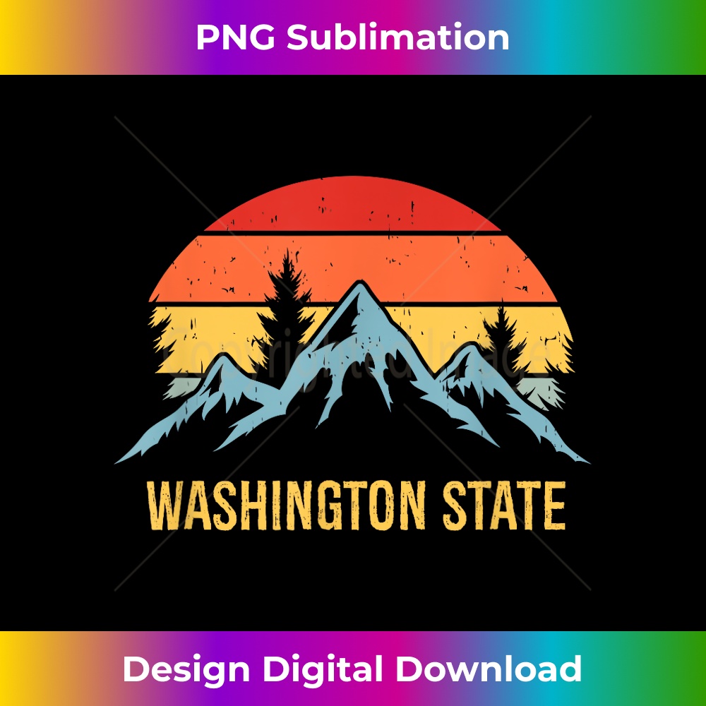 Washington State - PNG Transparent Sublimation Design | Inspire Uplift