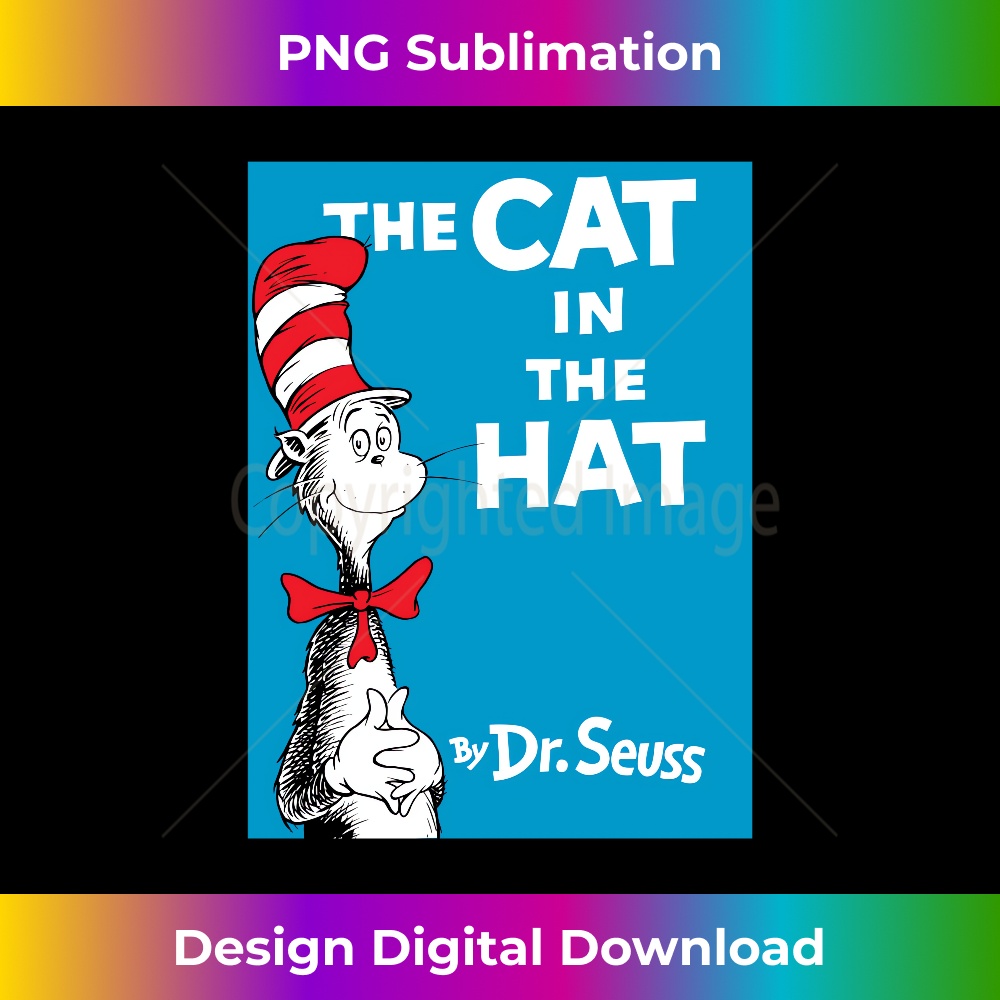 Dr. Seuss The Cat in the Hat Book Cover Long Sleeve - Unique | Inspire ...