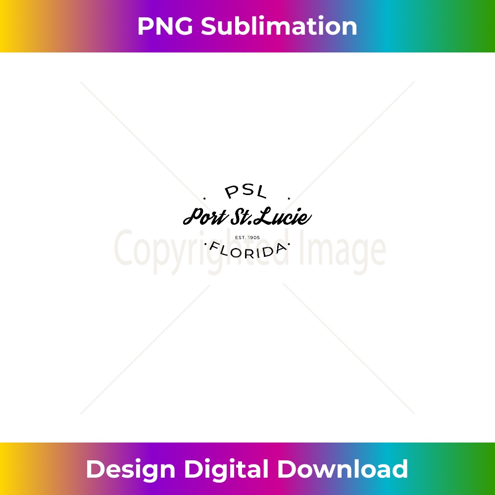 Port St. Lucie Florida - Signature Sublimation PNG File | Inspire Uplift