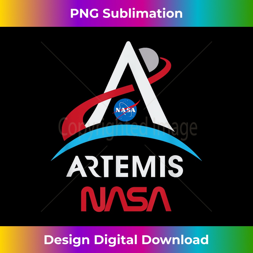 NASA Artemis Mission Worm Logo 1 - PNG Transparent Sublimati | Inspire ...