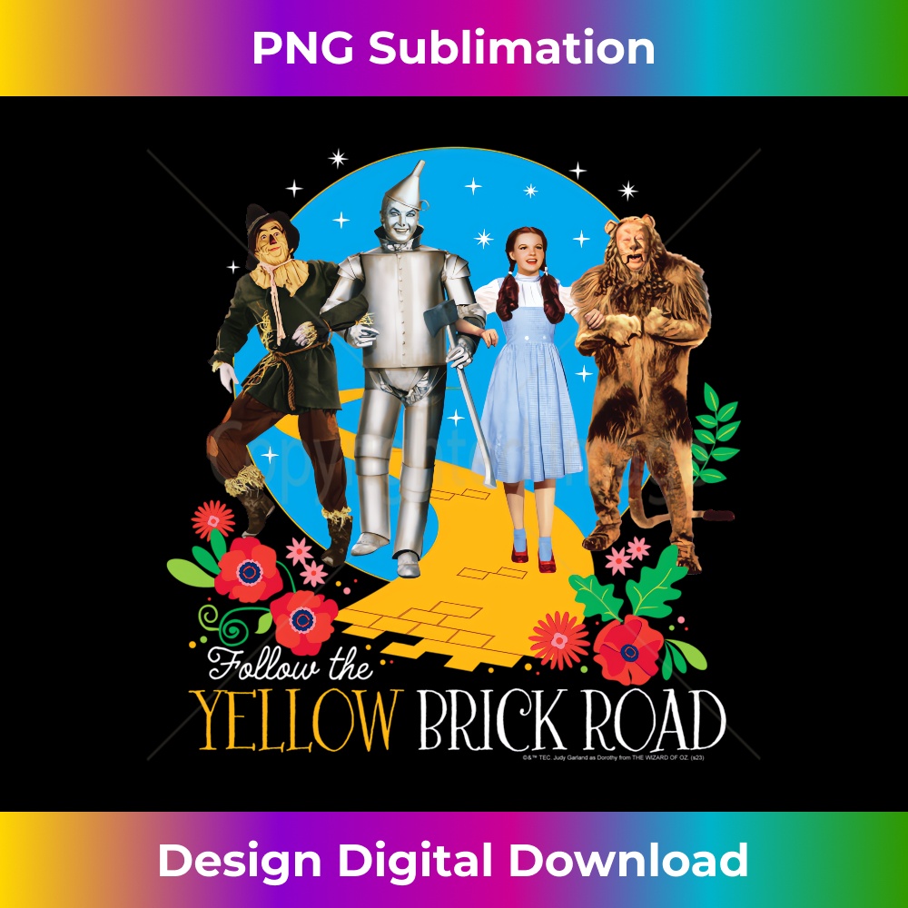 The Wizard Of Oz - Follow The Yellow Brick Road Long Sleeve | Inspire Uplift