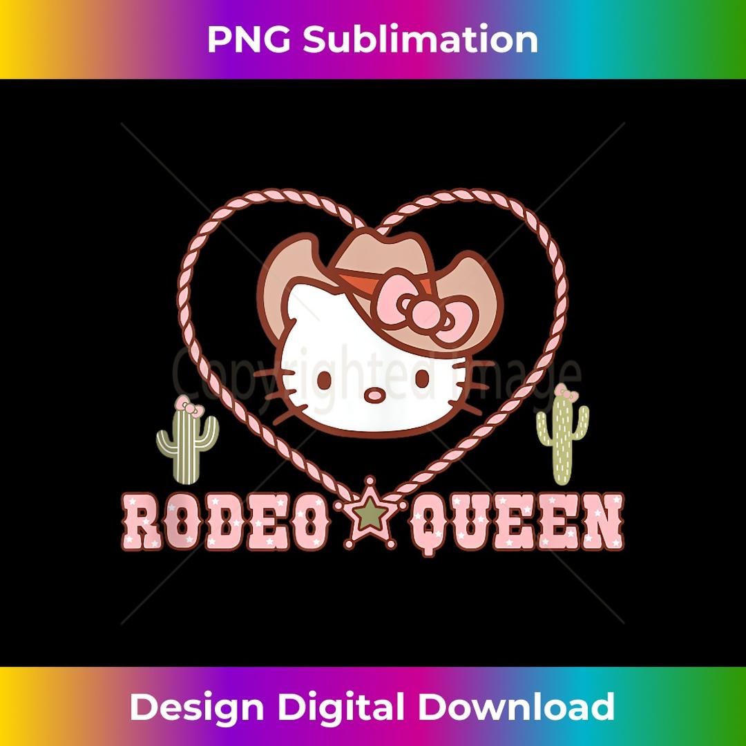 Hello Kitty Rodeo Queen Tank Top - Elegant Sublimation PNG D | Inspire ...