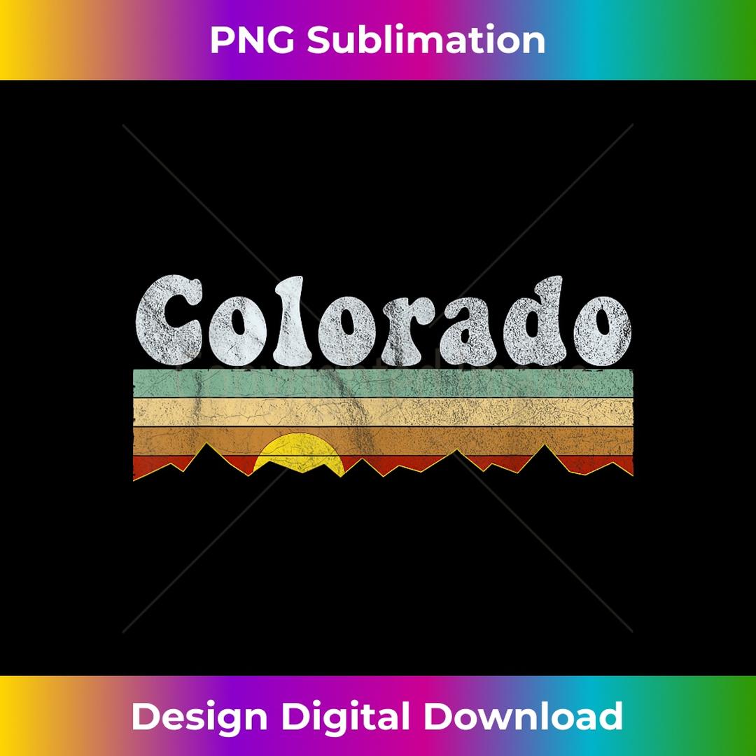 Vintage 70s Retro Colorado 2 - Vintage Sublimation PNG Downl | Inspire Uplift