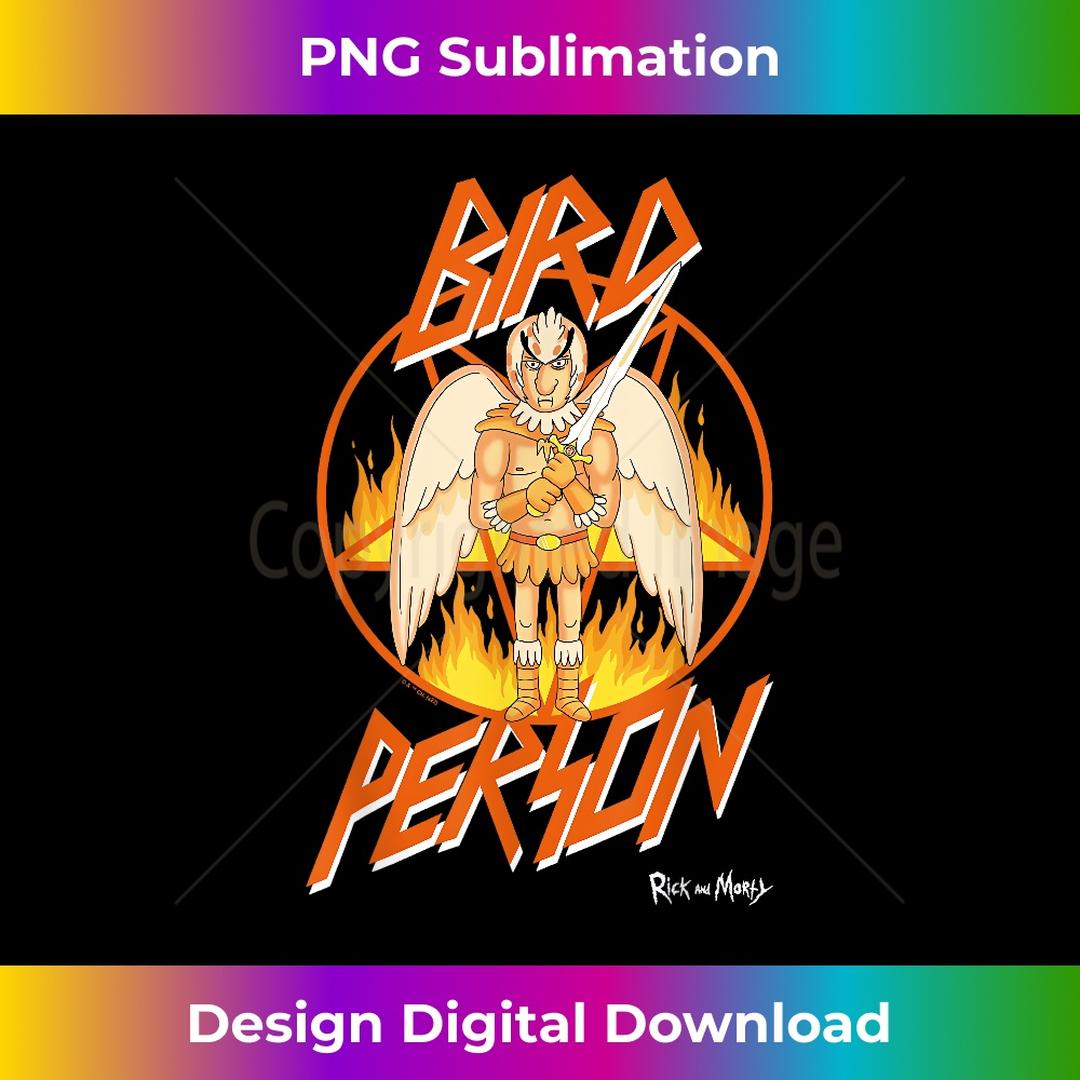 Rick and Morty Bird Person Rock Logo - High-Resolution PNG S | Inspire ...