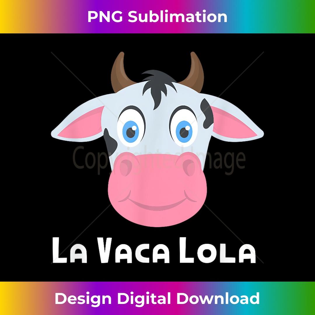 La Vaca Lola - Sublimation-Ready PNG File | Inspire Uplift