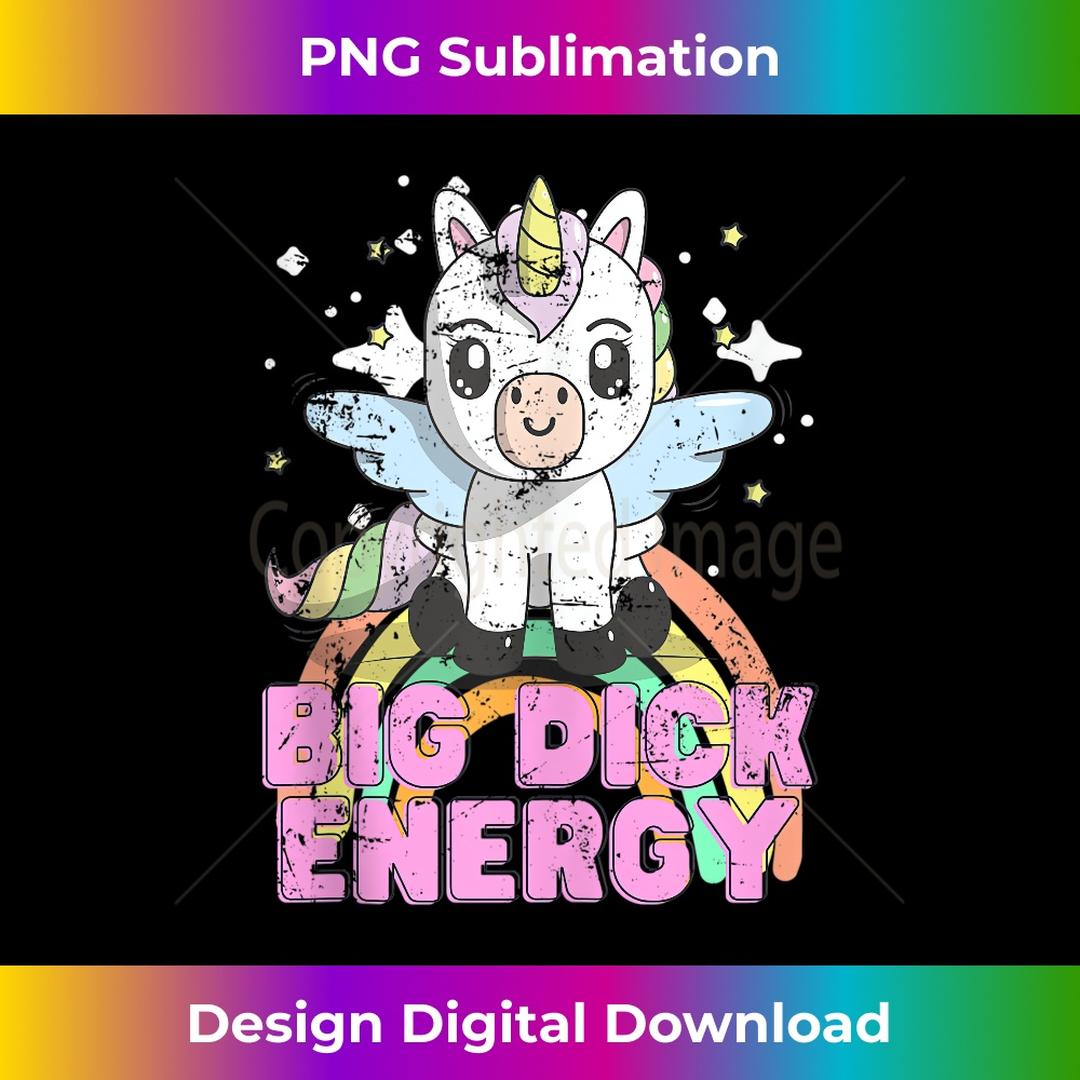 Funny Ironic Cool Unicorn Big Dick Energy Festival Anime - S | Inspire ...