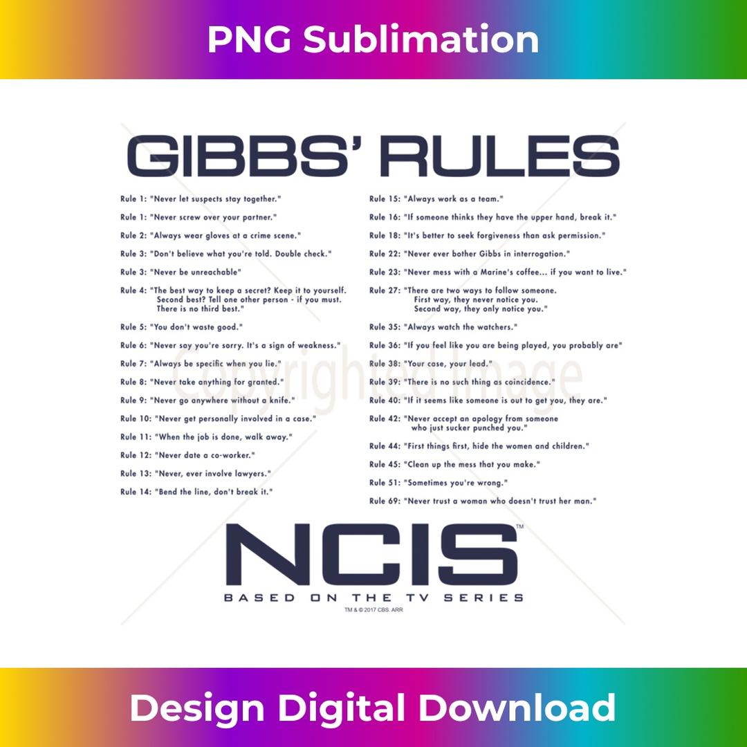 ncis gibbs rules svg - Inspire Uplift