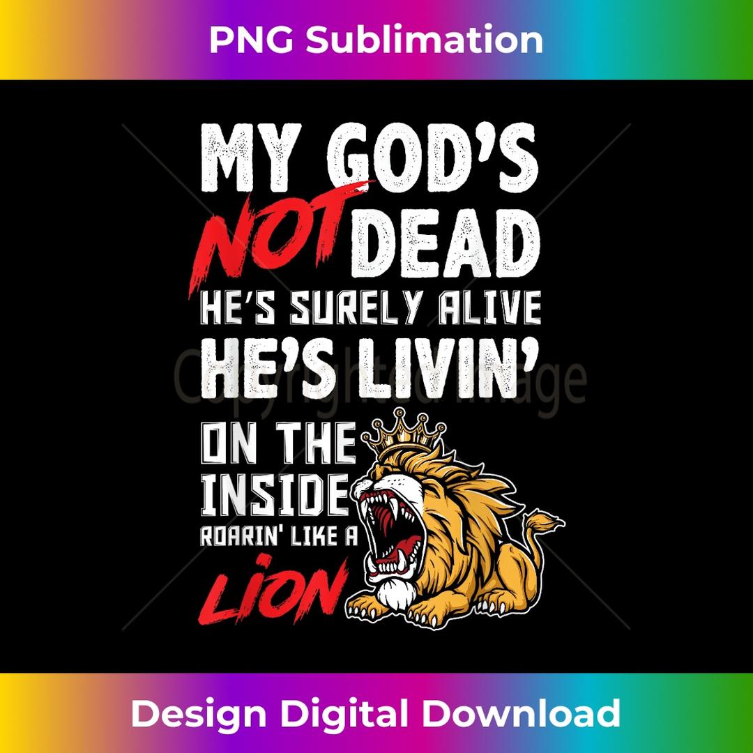 My God is Not Dead Lion Jesus Christ Christian Faith 1 - Ele | Inspire ...