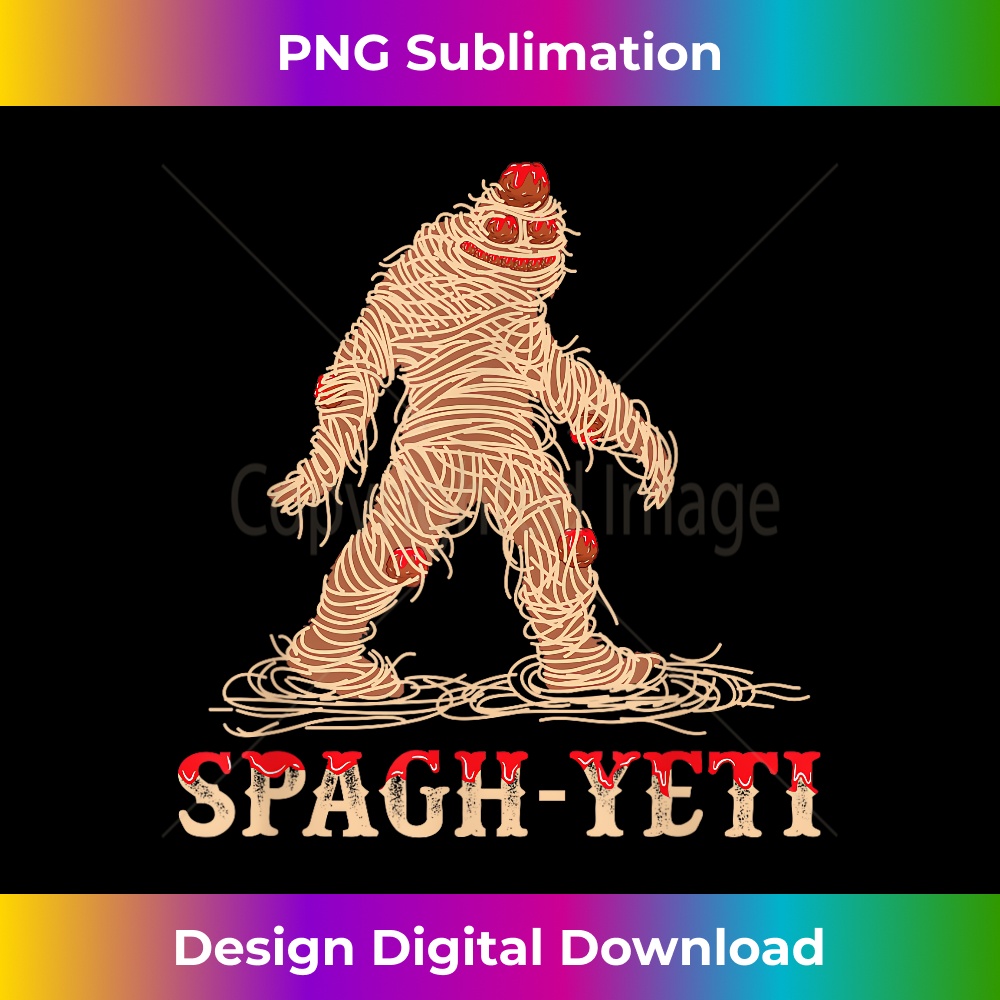 Bigfoot Yeti Spaghetti Meatballs Ramen Noodle Sasquatch - PN | Inspire Uplift