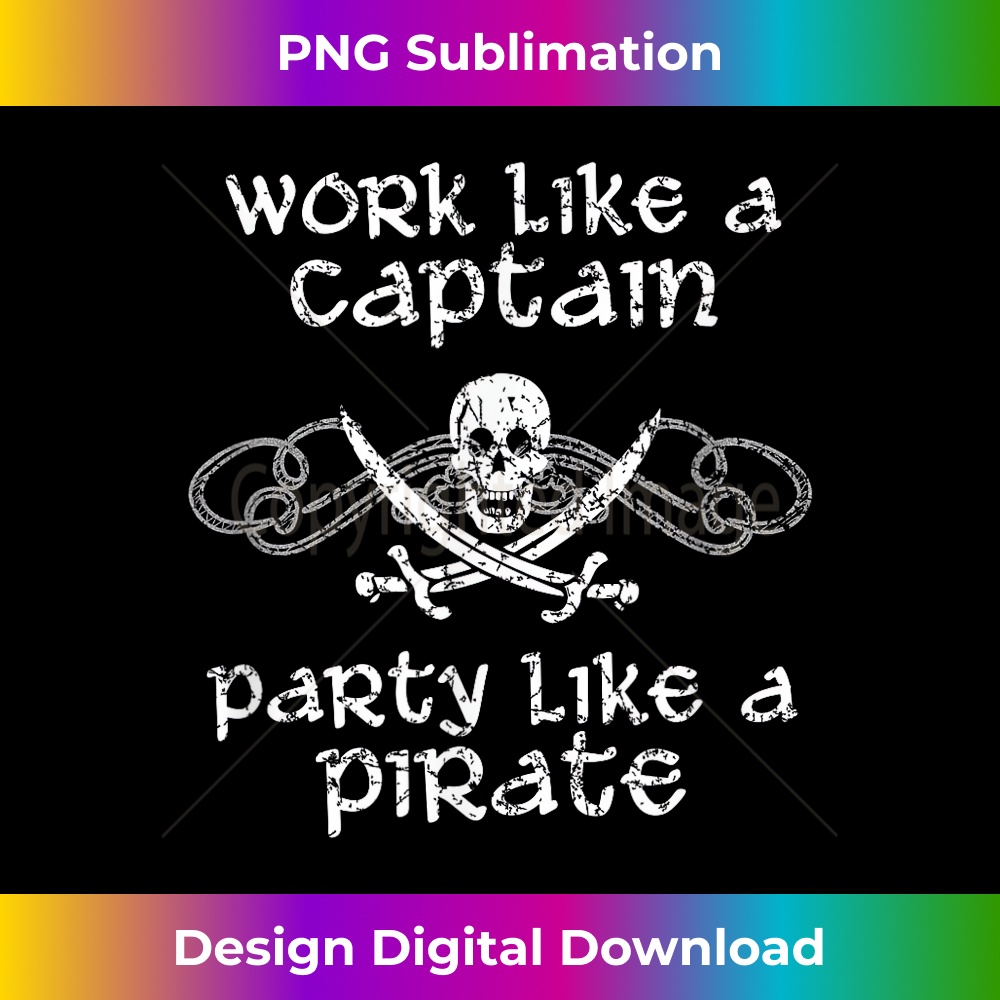 Work Like A Captain Party Like A Pirate Pirate 2 - Digital S | Inspire ...