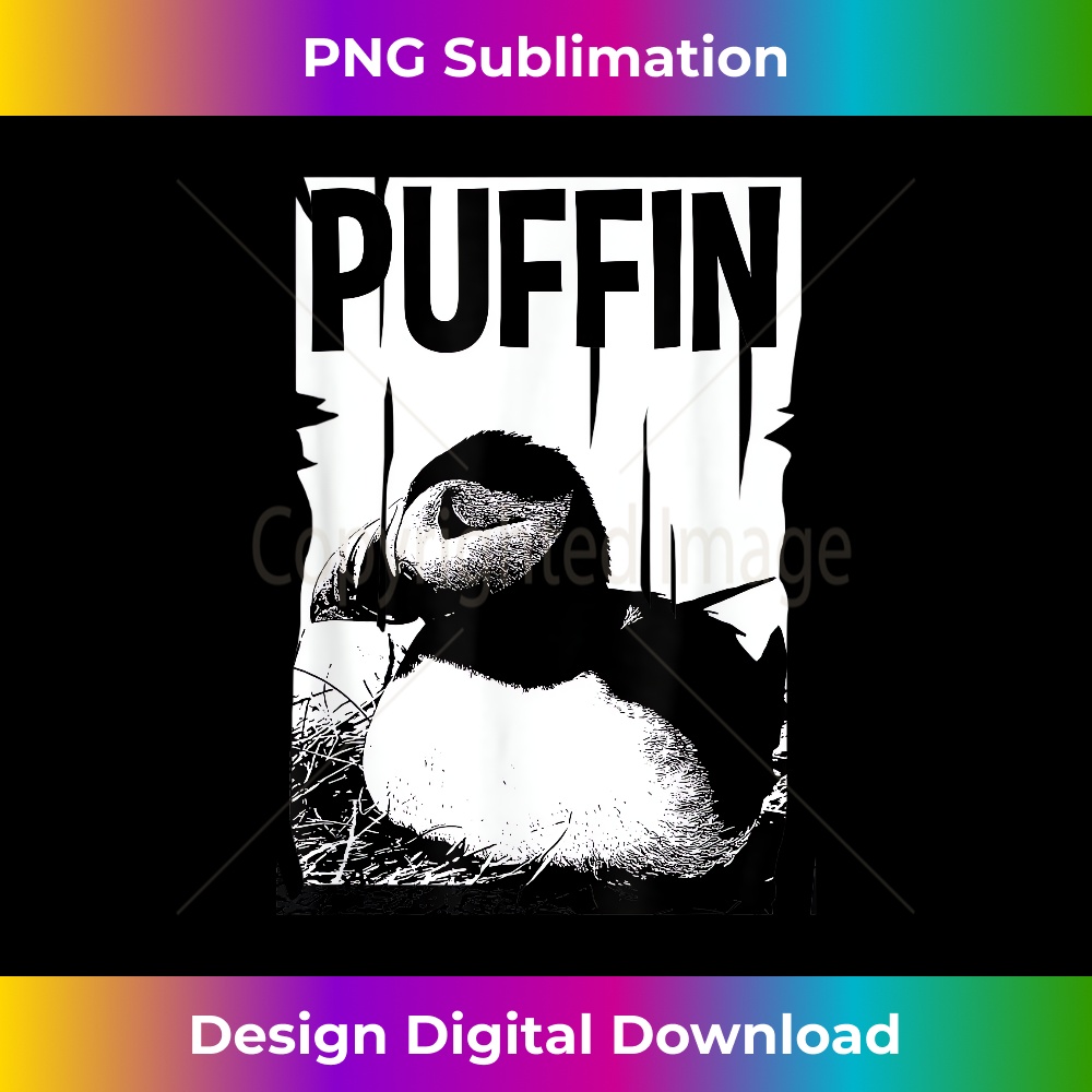 Puffin Puffin Puffin Puffin Retro Vintage 1 - Instant Sublim - Inspire ...