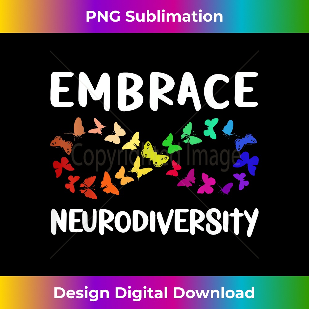 Neurodiversity Rainbow Infinity Butterfly ADHD Autism - Prof | Inspire ...