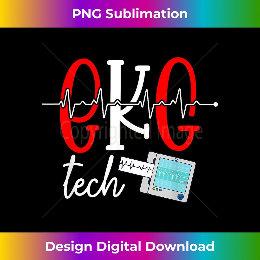 EKG Tech Heartbeat EKG Technician - Instant Sublimation Digi - Inspire ...
