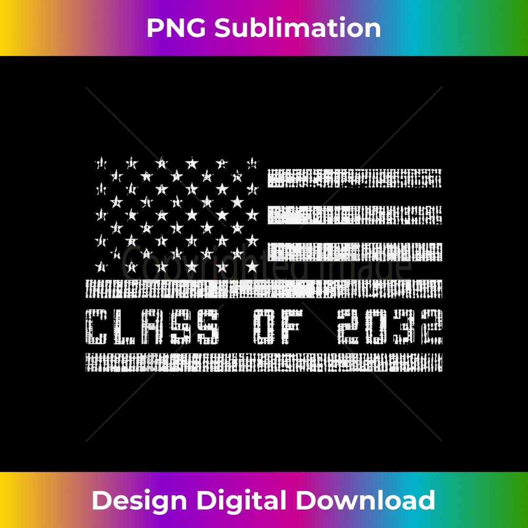 US Flag Class Of 2032 Grow With Me Kindergarten First 3 - Hi | Inspire ...