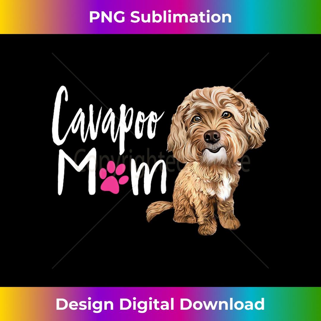 Cavapoo Mom Cavapoo Cute Funny Design - PNG Transparent Subl - Inspire ...