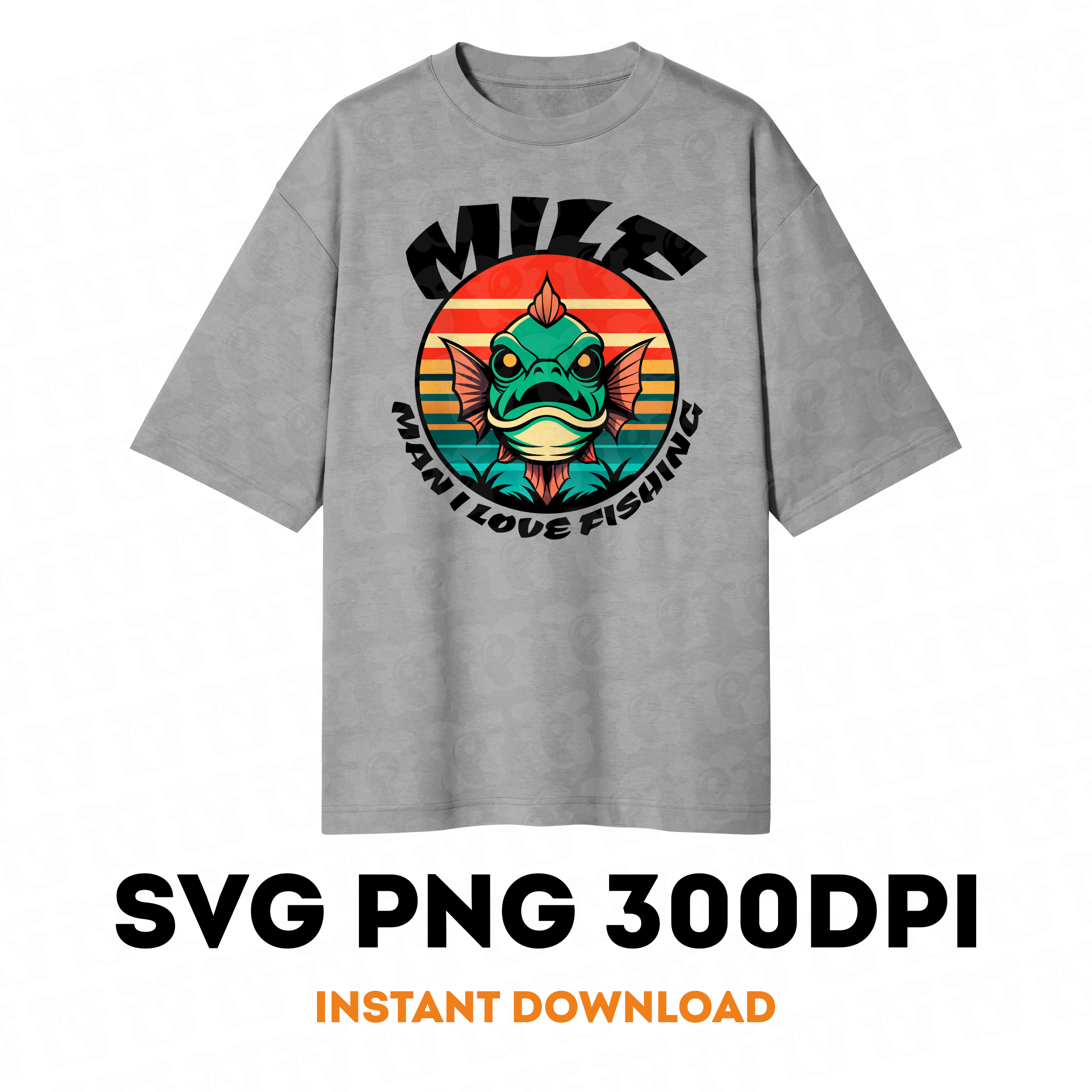 Milf Man I Love Fishing meme SVG PNG for Sublimation POD Fun | Inspire Uplift