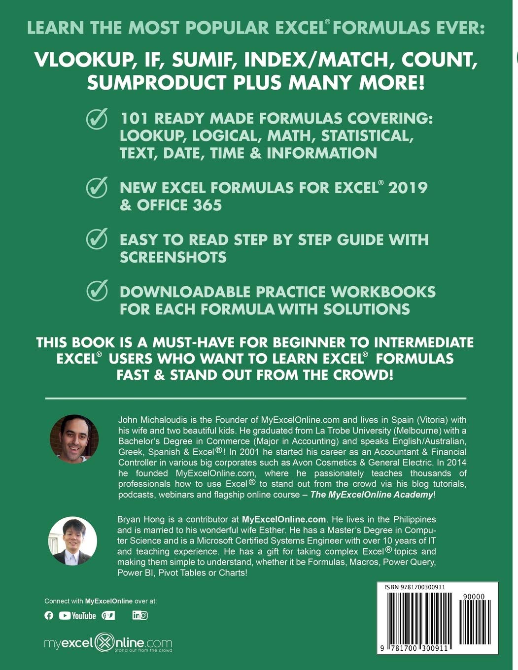 101 Most Popular Excel Formulas (101 Excel Series) | Inspire Uplift