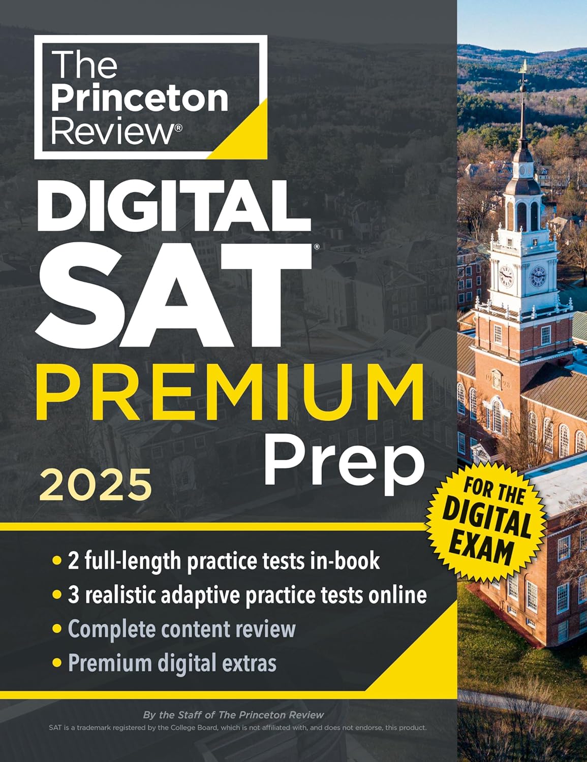 Princeton Review Digital SAT Premium Prep, 2025: 5 Full-Leng | Inspire ...