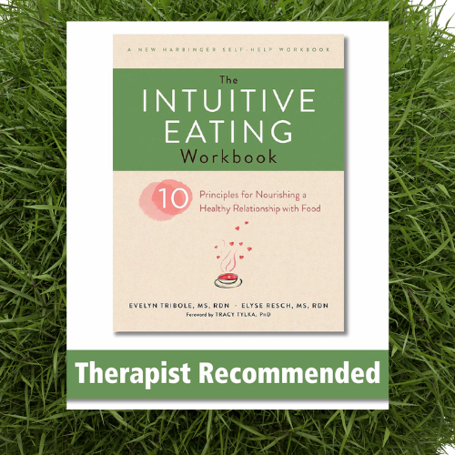 The Intuitive Eating Workbook by Evelyn Tribole | Inspire Uplift