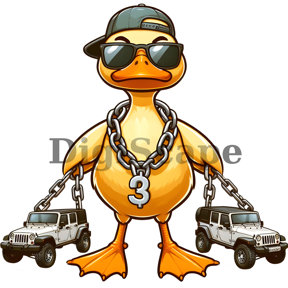 Jeeps and Ducks - 3 Wall Decor Design Printable PNG T-Shirts | Inspire ...