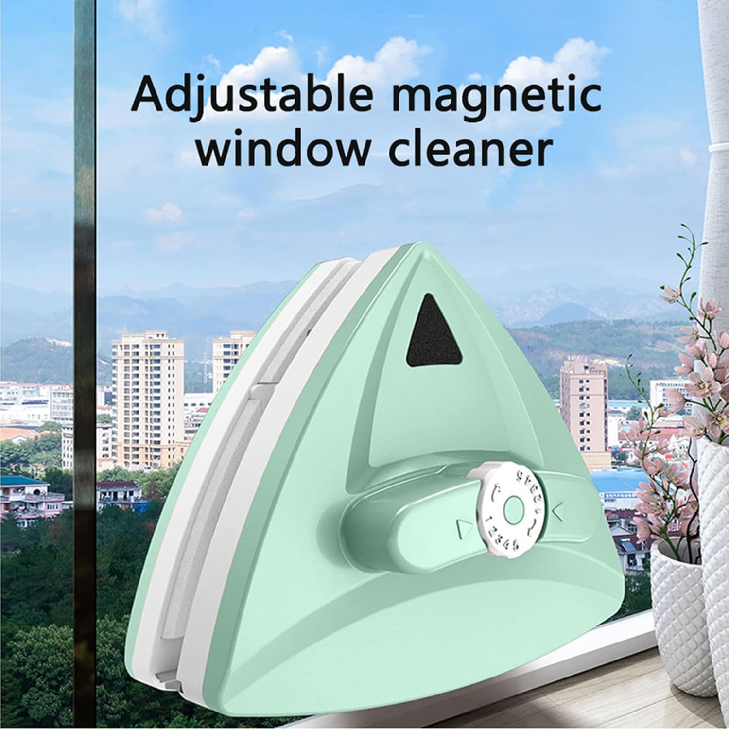 Adjustable Double-Sided Magnet Window Cleaner and Wiper | Inspire Uplift