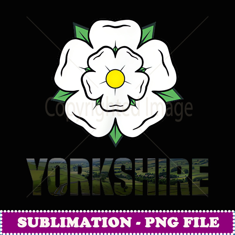 England Yorkshire White Rose Symbol UK Country - Aesthetic S | Inspire ...