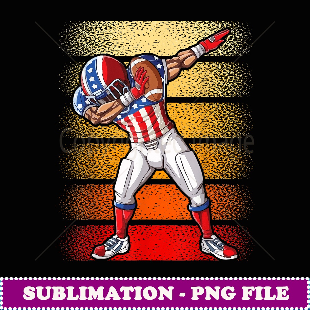 Dabbing American Football Player - Stylish Sublimation Digit | Inspire ...