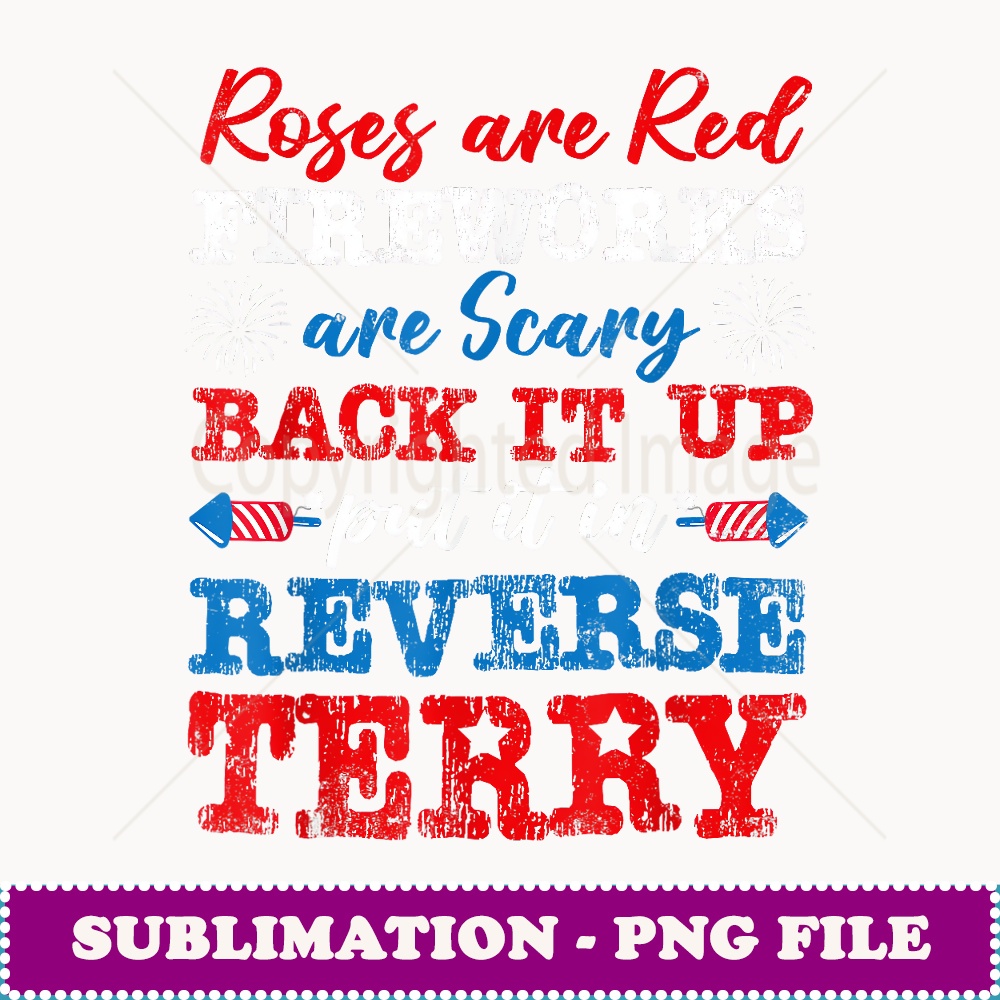 Back It Up Terry Put It In Reverse Funny Poem 4th Of July - | Inspire ...