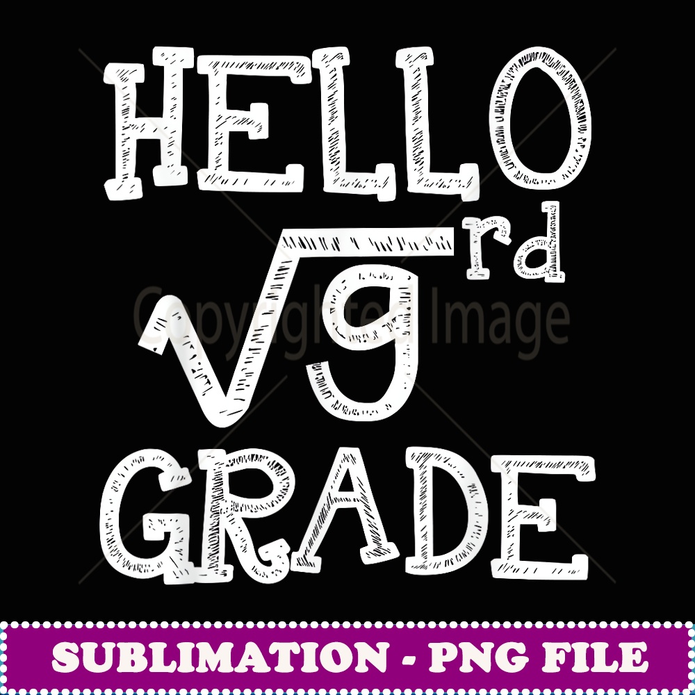 Back To School 3rd Grade Square Root Of 9 Math Teacher - Dec | Inspire ...