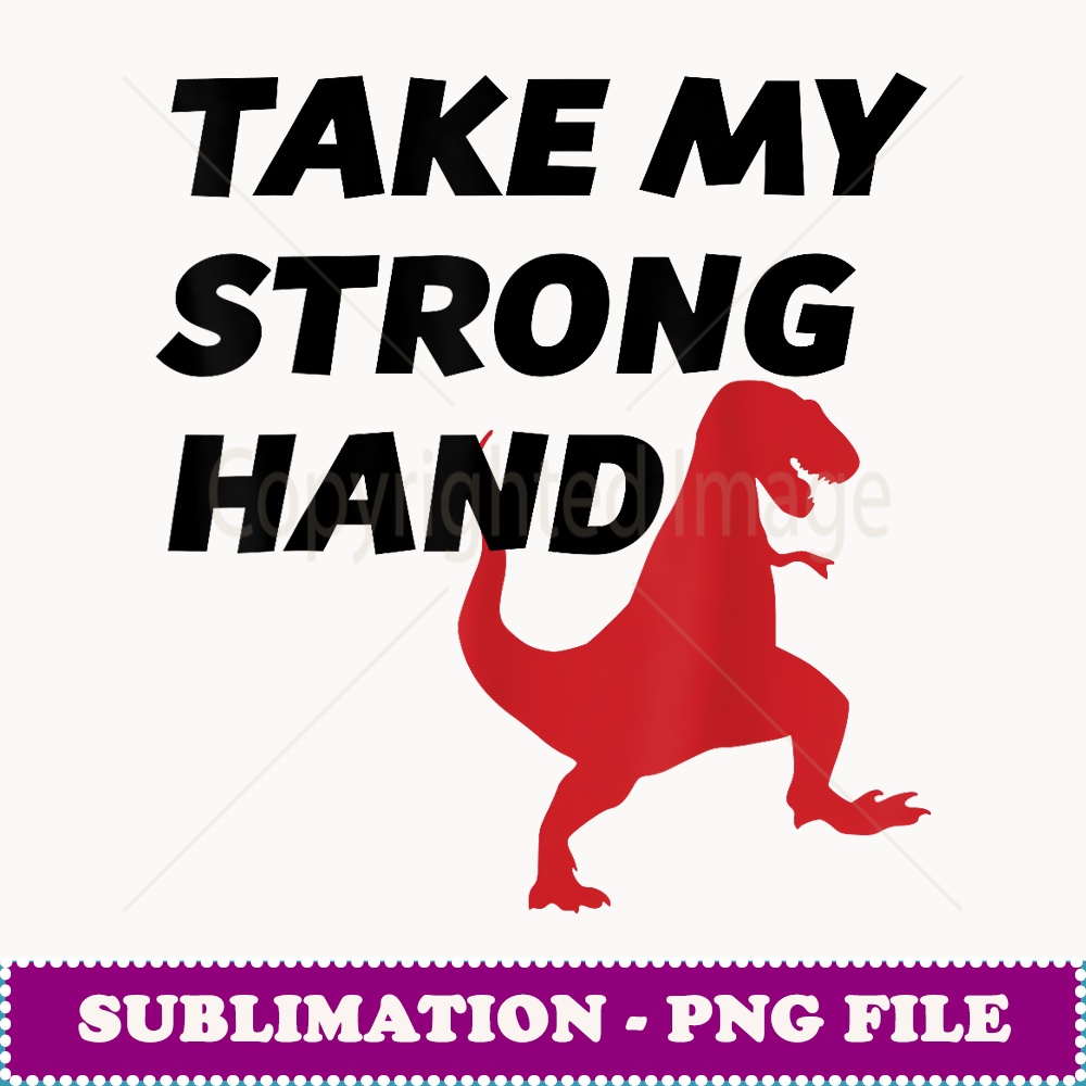 TAKE MY STRONG HAND Funny and Cue TRex Dinosaur Gif - Retro | Inspire ...