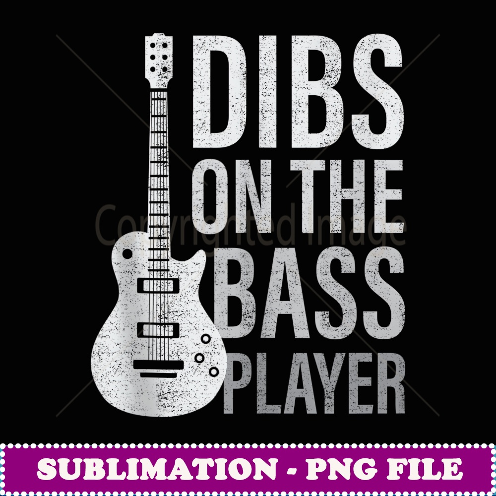 Dibs On The Bass Player Husband Wife band women men boy girl | Inspire ...