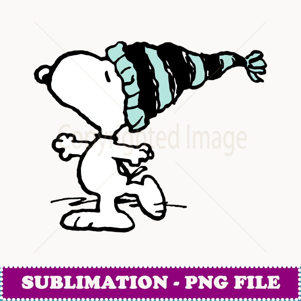 Peanuts Snoopy Holiday Winter Hat - Instant Sublimation Digi | Inspire ...