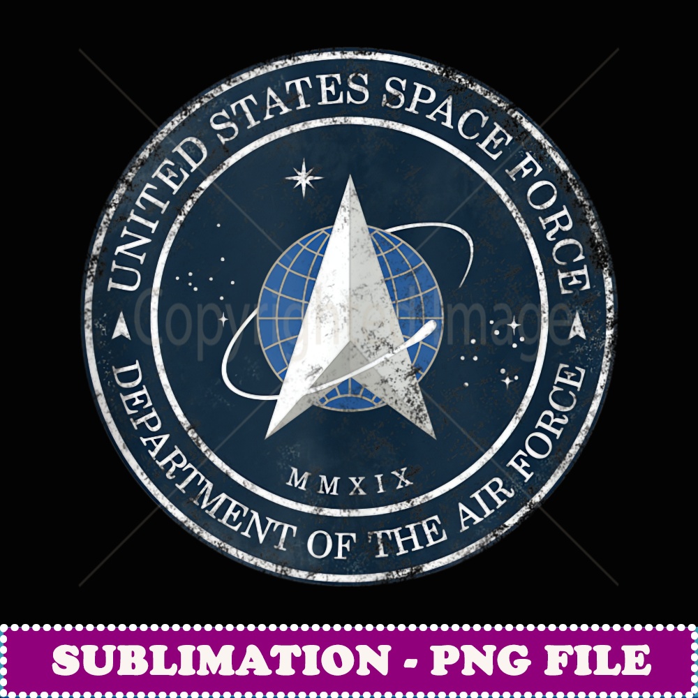 Vintage Distressed United States Space Force Logo USSF - Ins | Inspire ...