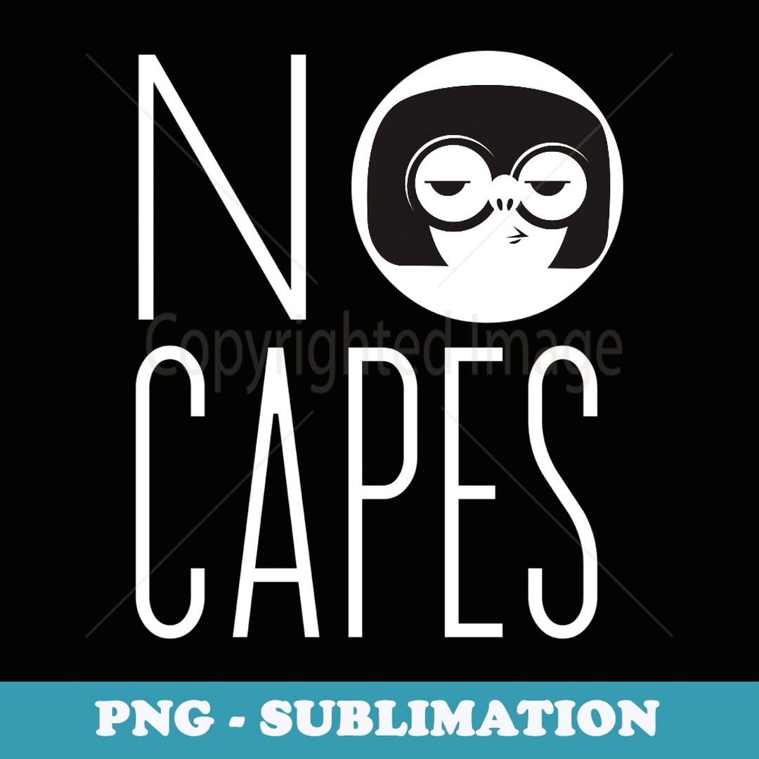 Disney Pixar The Incredibles 2 Edna Mode No Capes Logo - Aes | Inspire ...
