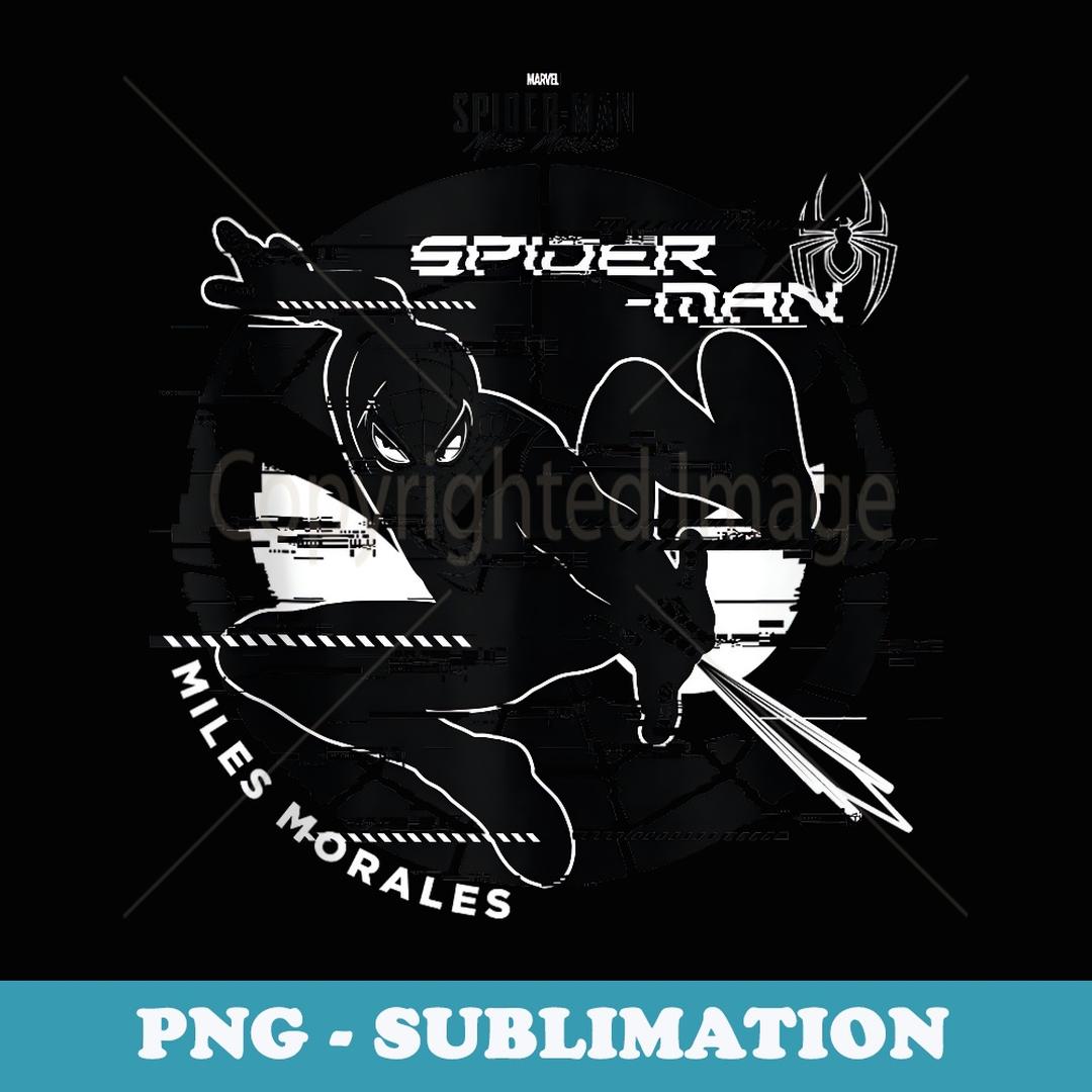 Marvel Spider-Man Miles Morales Glitch Circle - Sublimation | Inspire ...