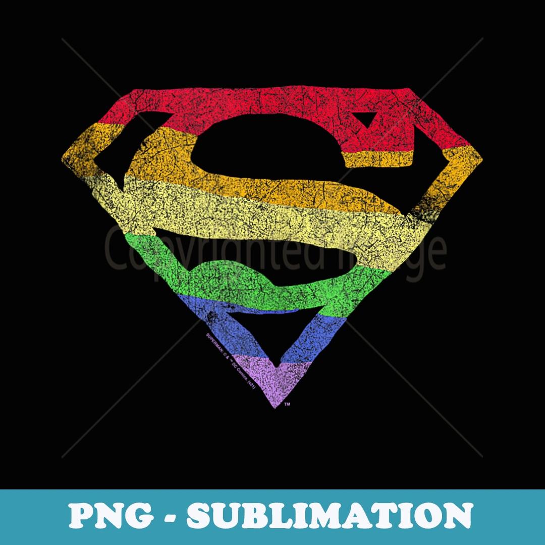 Superman Rough Rainbow Pride Logo - Special Edition Sublimat | Inspire ...