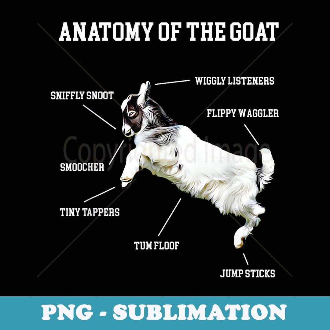 Anatomy Of The Goat Baby Kid Cute Animal Lover Floof - Digit | Inspire ...