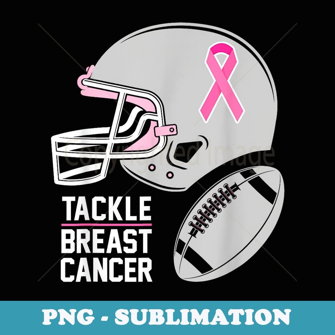 Tackle Breast Cancer Football Breast Cancer Awareness - Retr | Inspire ...