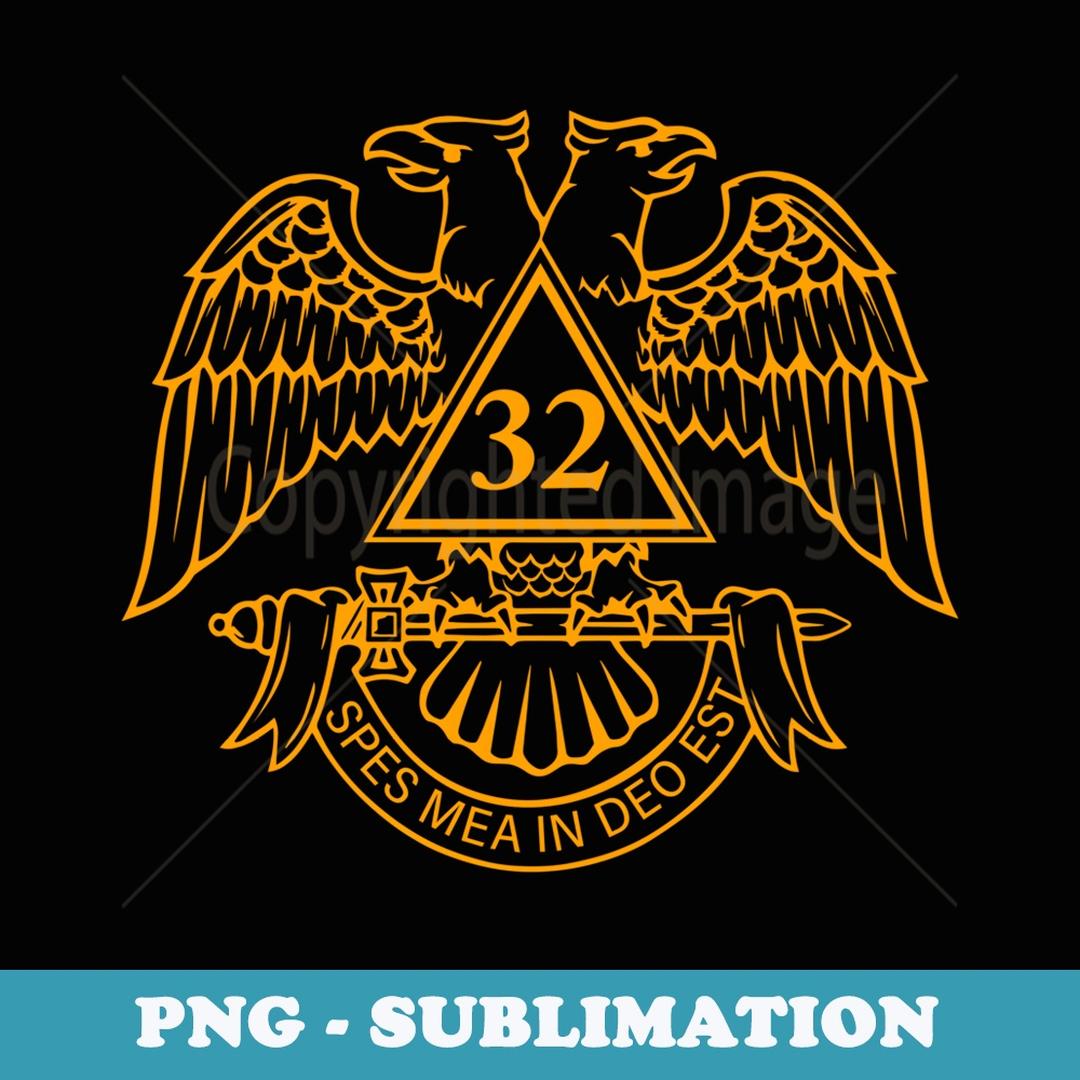 32nd Degree Masonic Scottish Rite Wings Down Father's Day - | Inspire ...