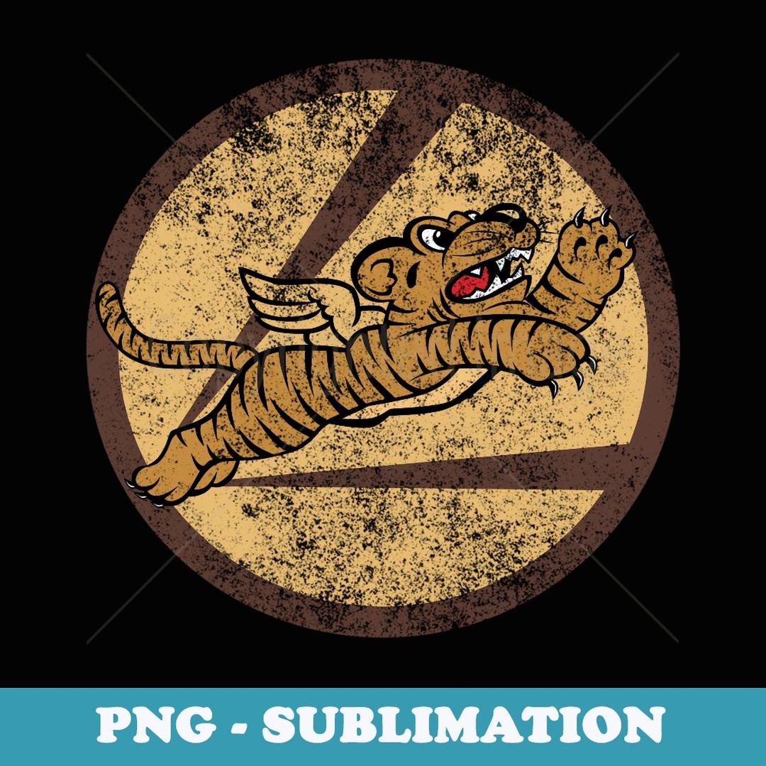 Vintage WW2 AVG Tigers Squadron Pilot Flying Patch - Digital | Inspire ...