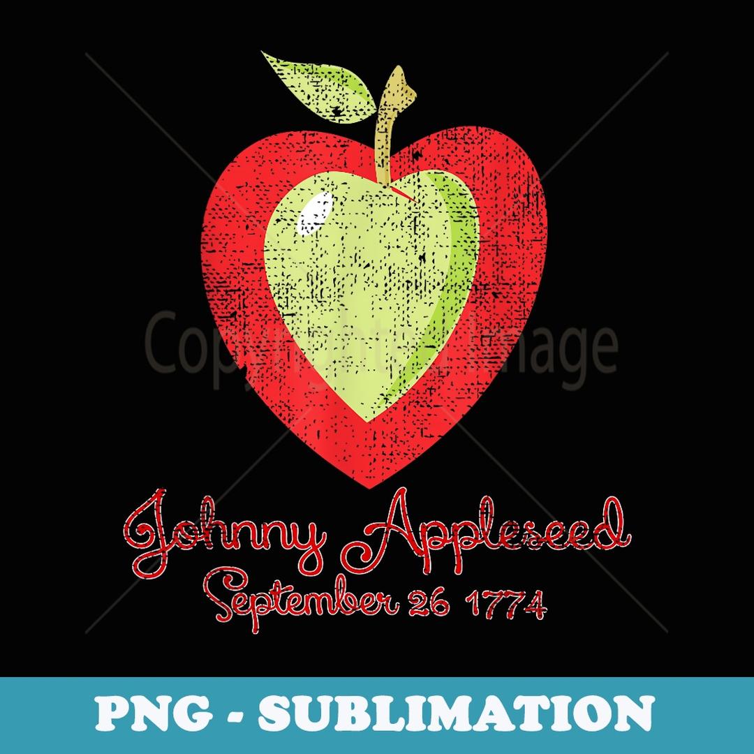 Distressed Johnny Appleseed Apple Tree Farmer Orchard - Spec | Inspire ...