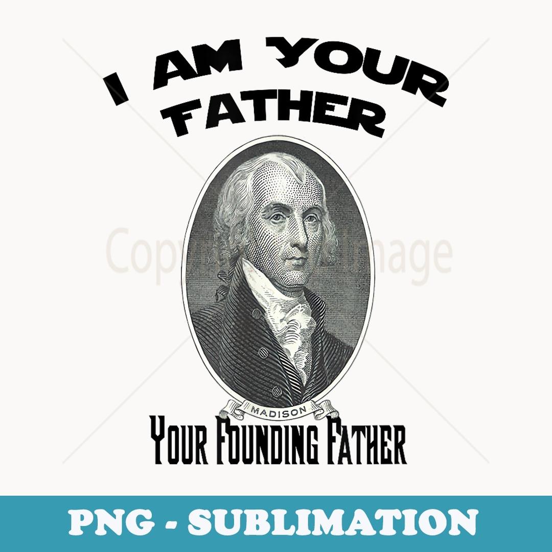 I Am Your Founding Father James Madison Funny - Premium PNG | Inspire ...