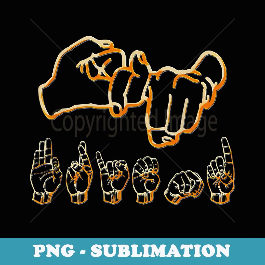 American Sign Language Friend T - Special Edition Sublimatio | Inspire ...