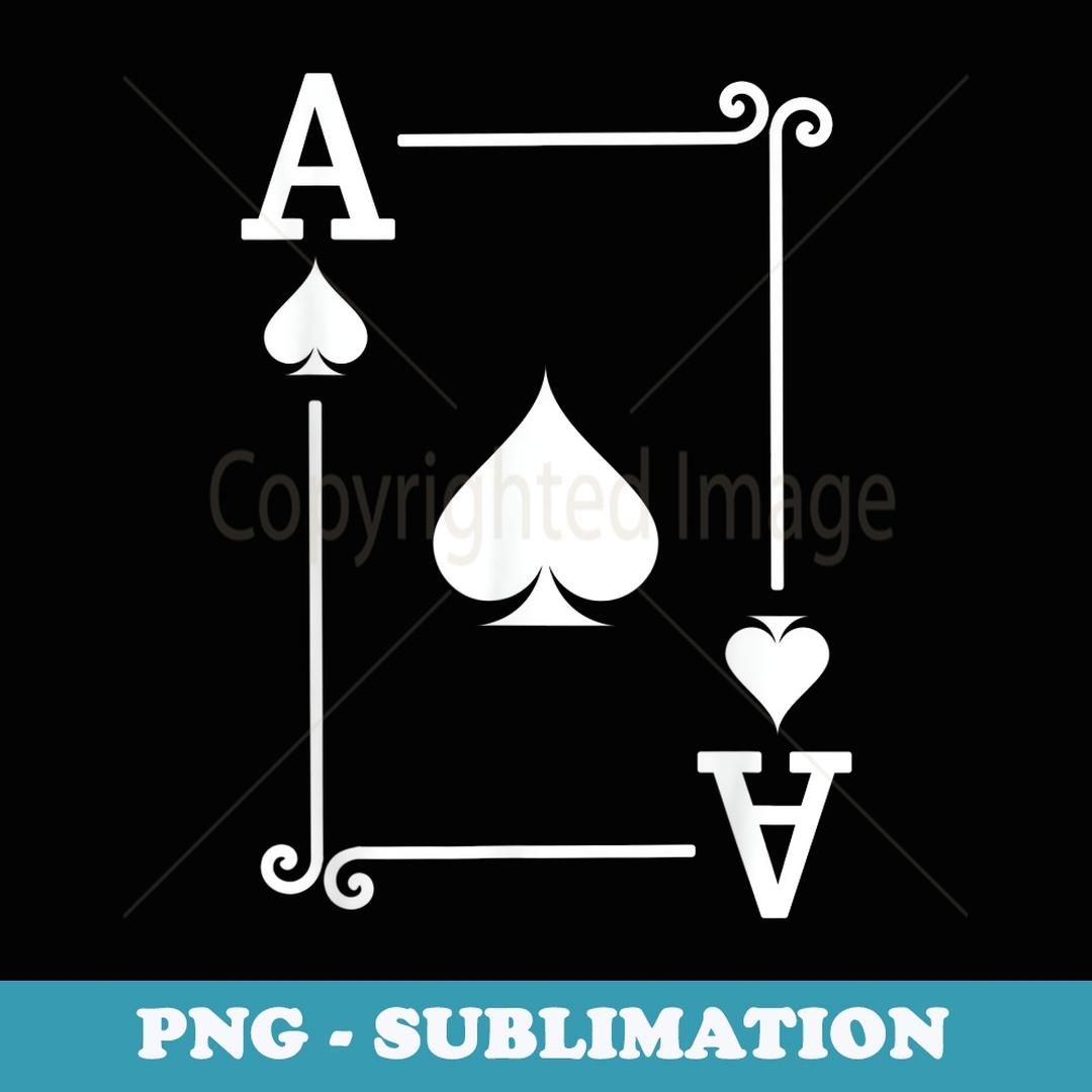 Playing Cards Costume - Ace Spades Card - Ace Card - Inspire Uplift