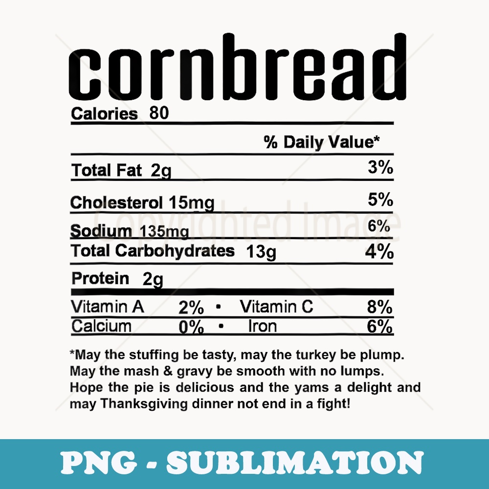 Thanksgiving Christmas Cornbread Nutritional Facts - Instant | Inspire ...
