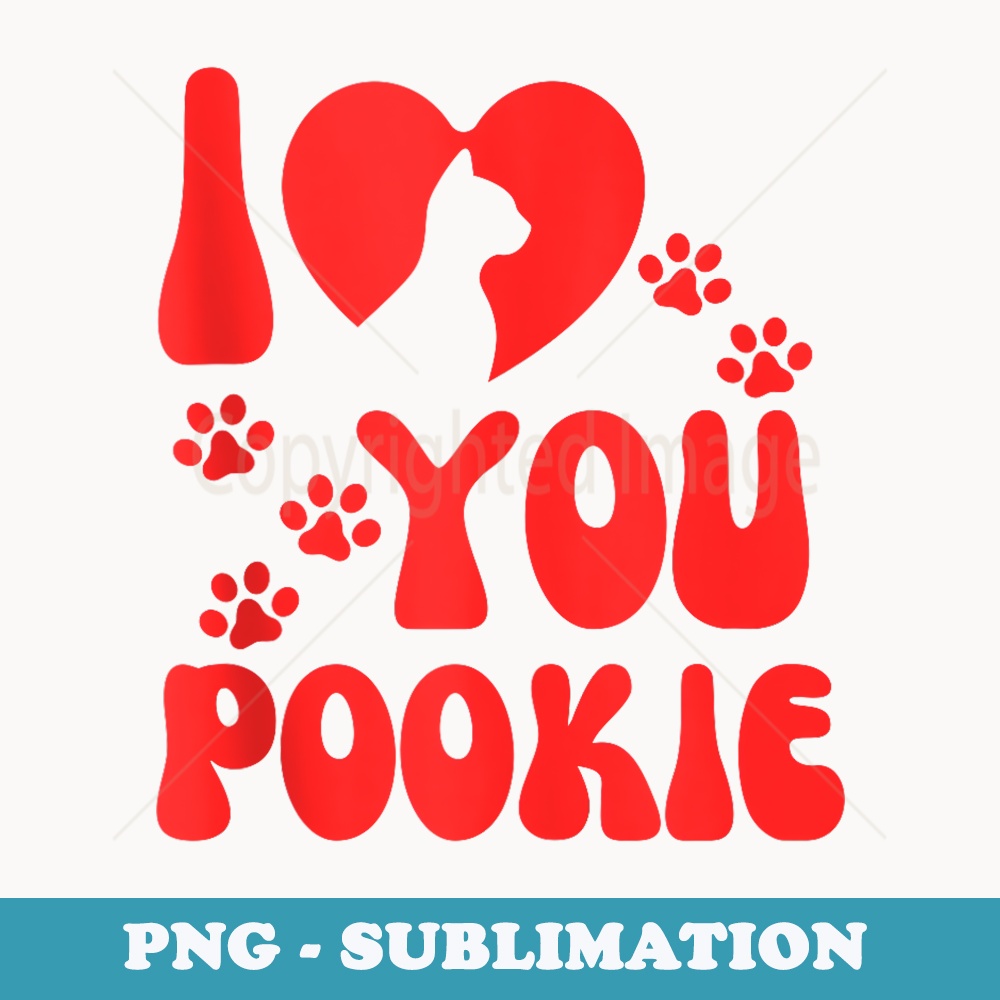 Funny Talking Cat I Love Your Pookie I Heart You Pookie - Mo | Inspire ...