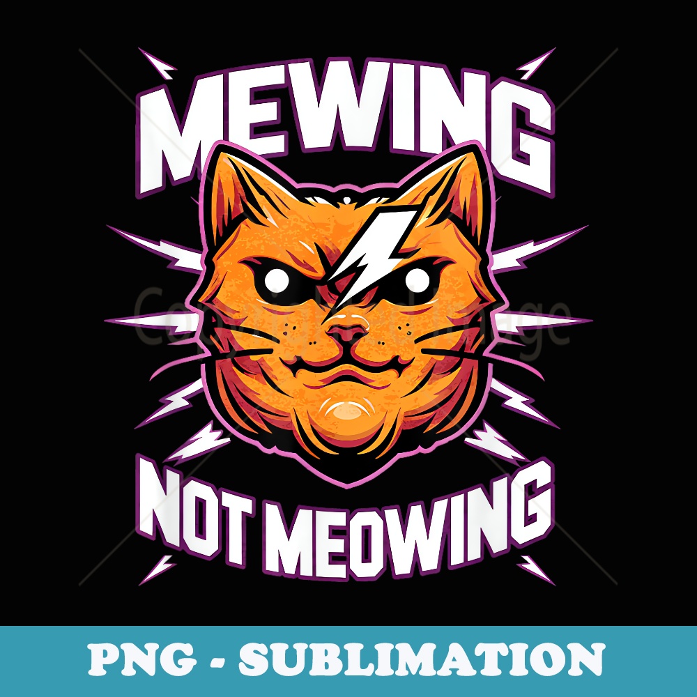Funny Cat Meme Mewing Not Meowing LooksMaxxing - Aesthetic S | Inspire ...