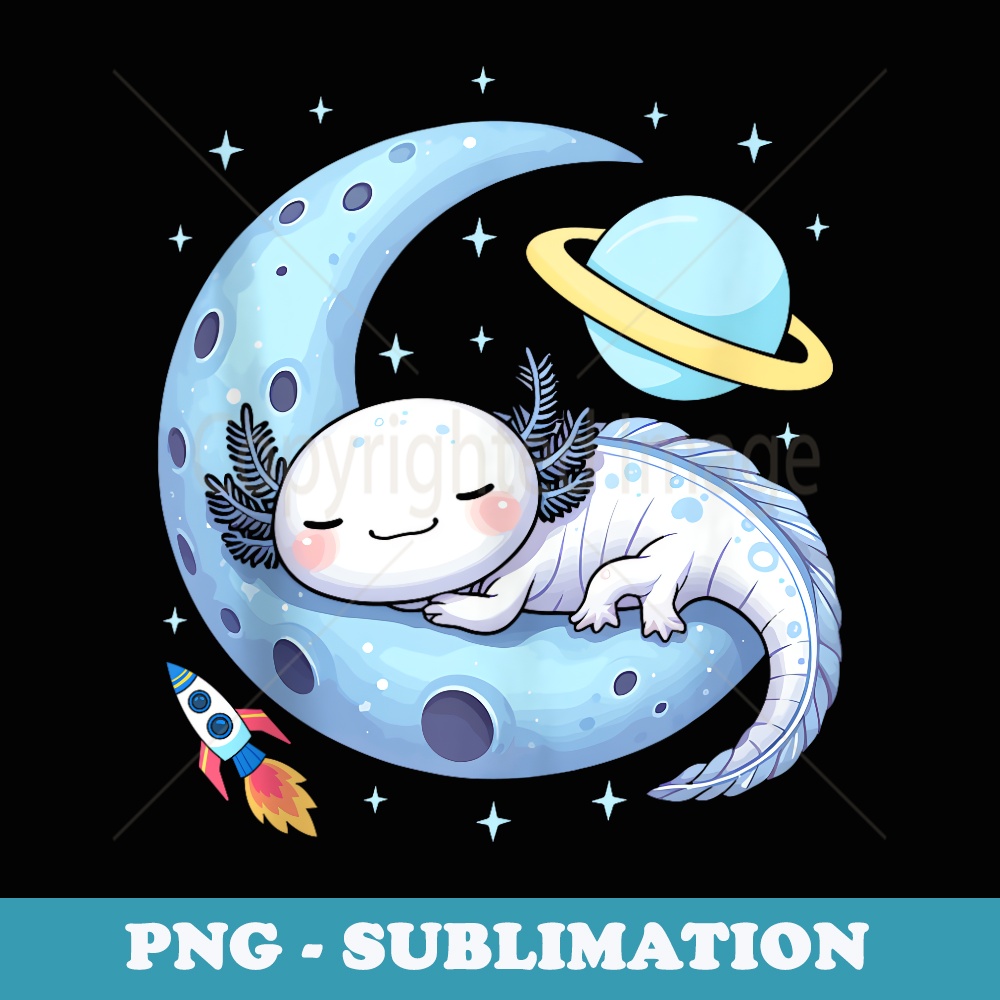 Cute Space Axolotl Kawaii Anime Pastel Goth n Girls - Instan | Inspire ...